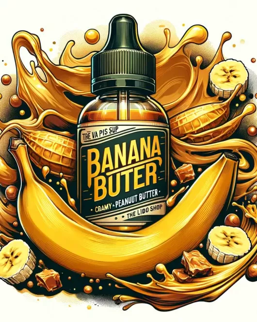 Caramel, Banana & Peanut Butter- Banana Butter E Liquid