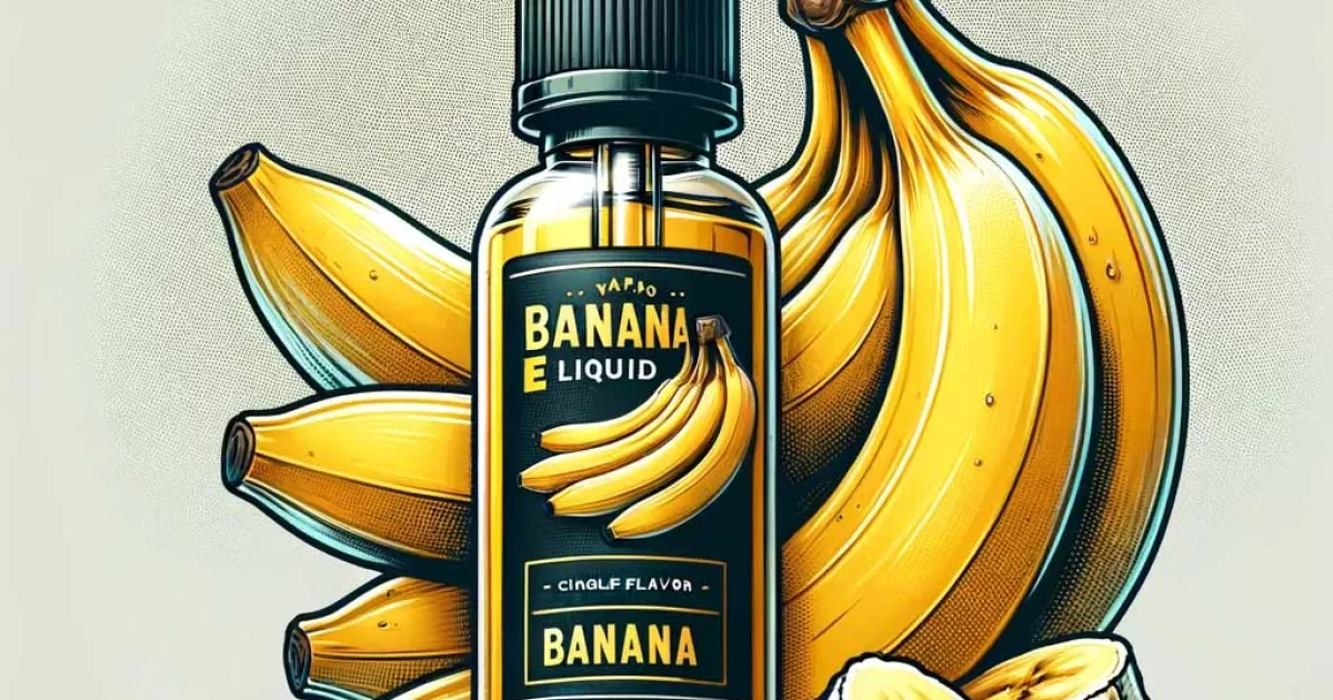 Banana E Liquid | Ripe Tropical Banana eJuice - The Vape Shop