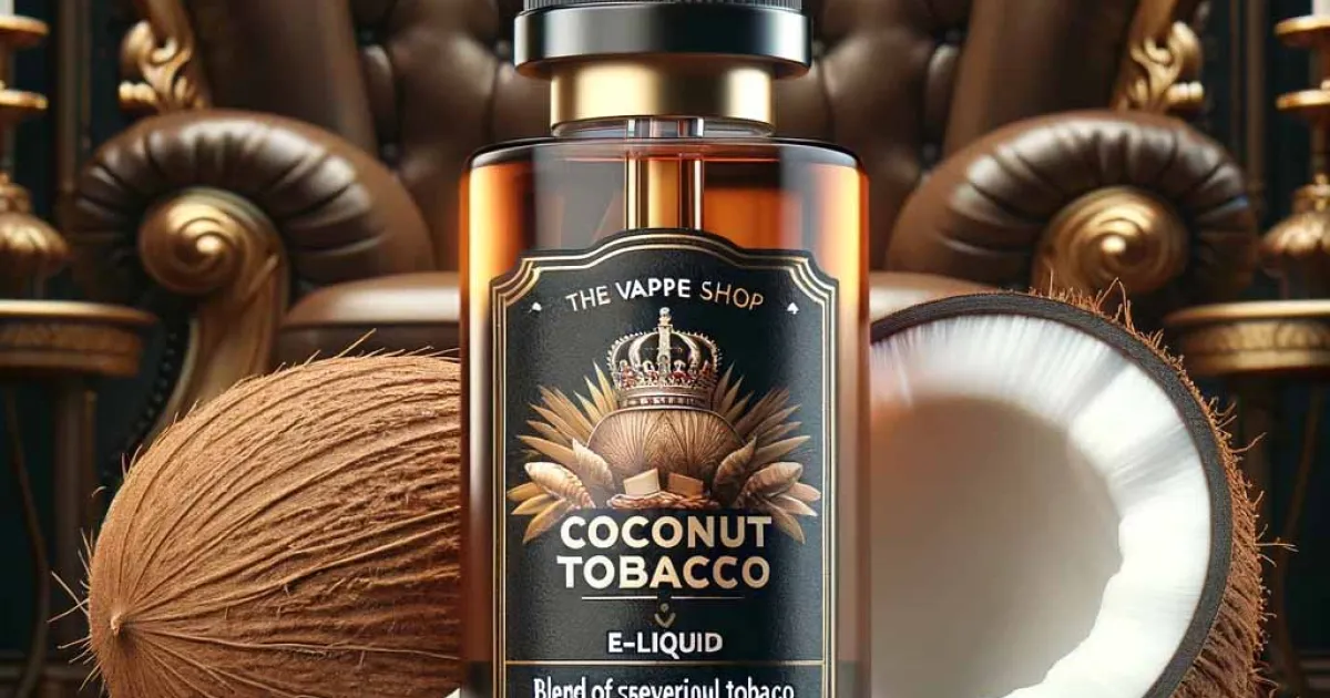 Coconut Tobacco E Liquid, 10ml-120ml Tobacco Coconut E Juice