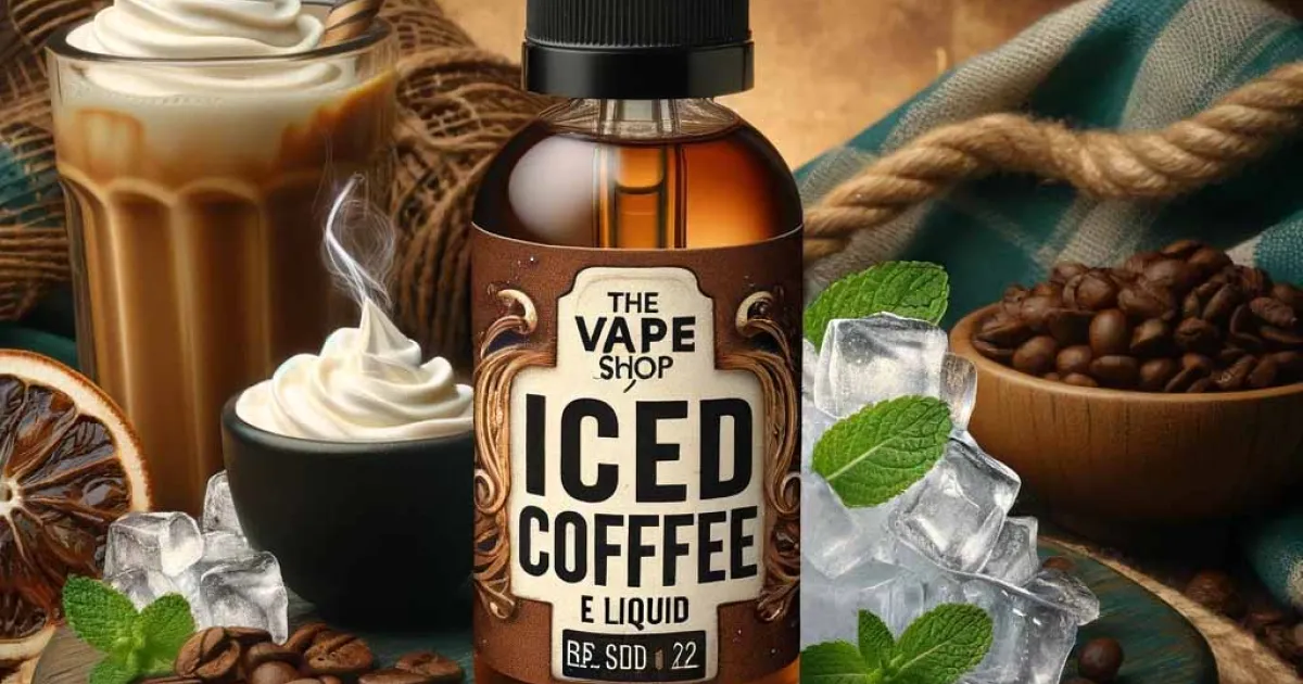 Iced Coffee E Liquid | 10ml-120ml Coffee Ice E Juice