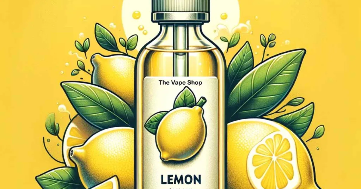 Lemon E Liquid | 10ml-120ml Sicilian Lemon E Juice