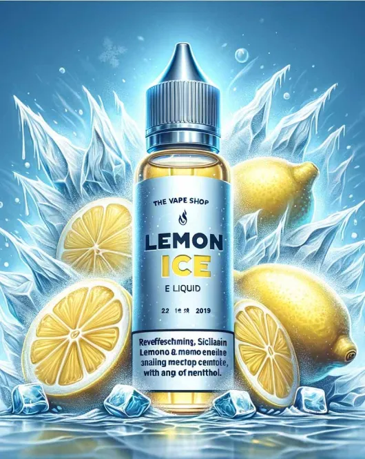 Lemon Ice e liquid | 10ml-120ml |Any PG/VG Ratio