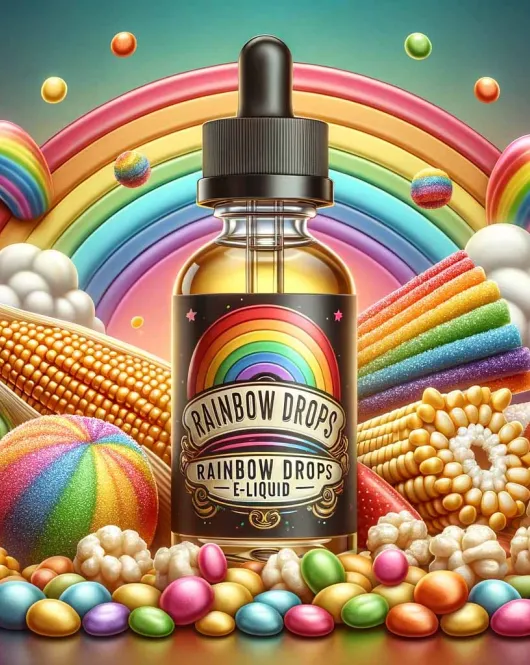 Rainbow Drops E Liquid | The Vape Shop