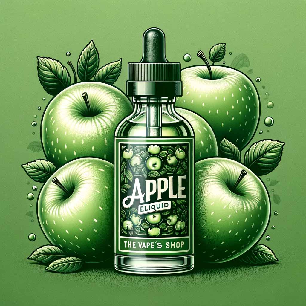 Apple E Liquid | Crisp Green Apple E Juice - The Vape Shop