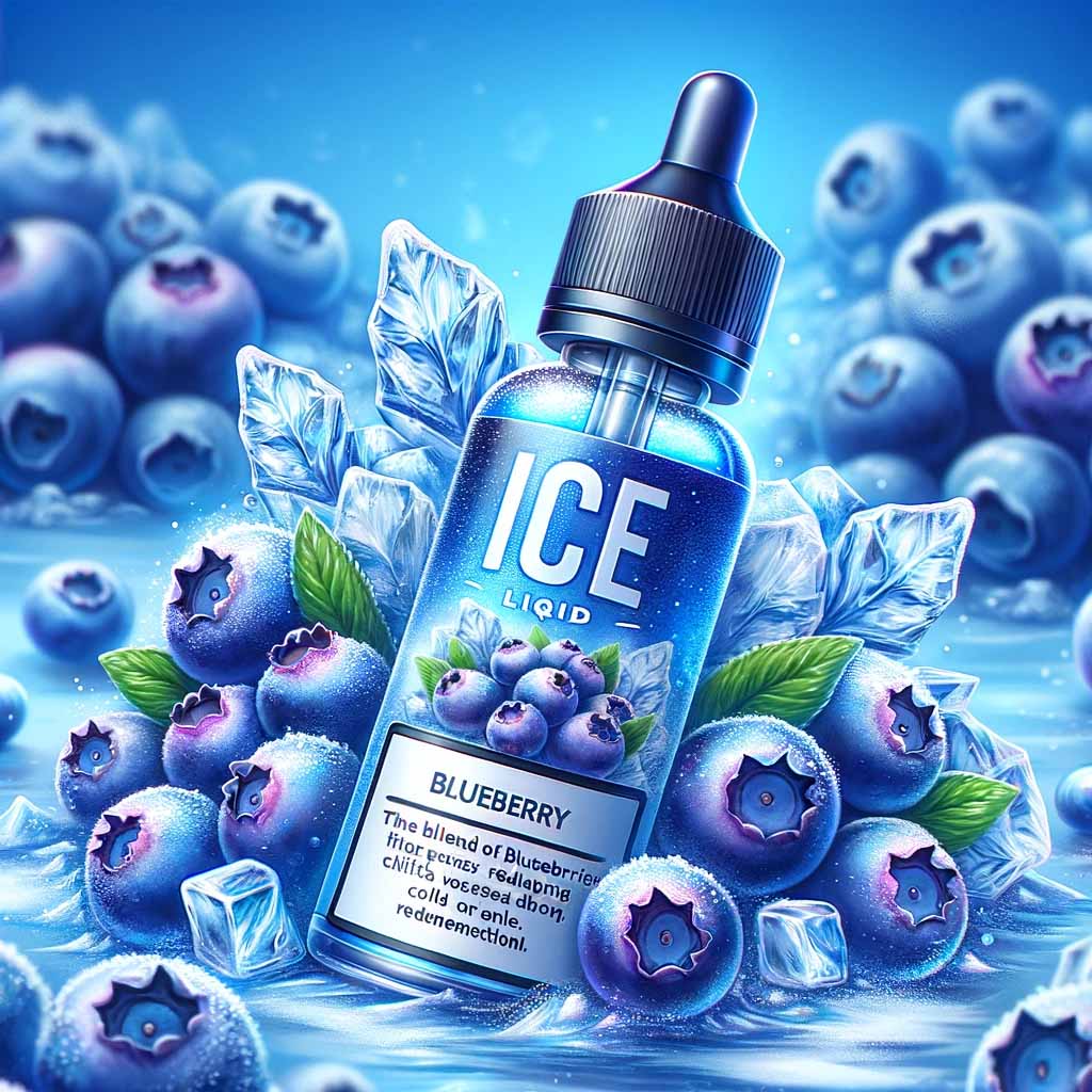 Blueberry Ice E Liquid - The Vape Shop