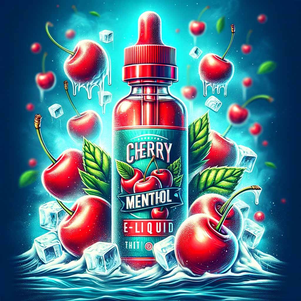 Cherry Menthol E Liquid - The Vape Shop
