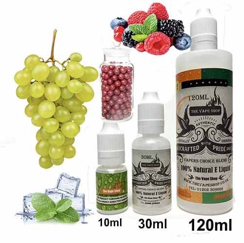 Grape Smash E Liquid - Grapes, Red Berries, Subtle Anise & Menthol