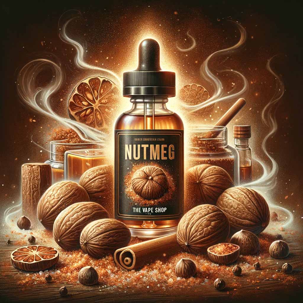 Nutmeg E Liquid | 10ml-120ml Nutmeg E Juice
